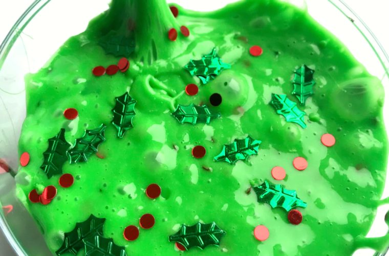 Christmas Tree Slime Recipe! - The Imagination Tree • Furilia | Your ...