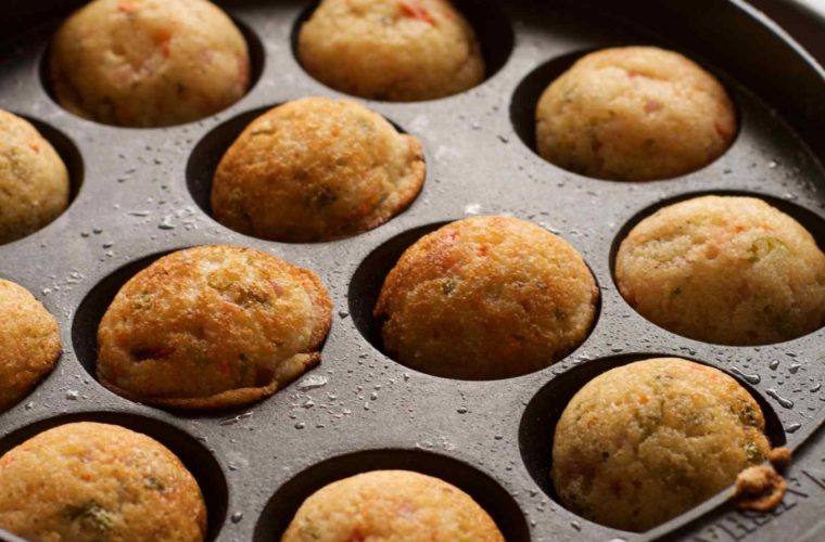 Instant Rava Appam With Vegetables Recipe • Furilia | Your daily fix in ...