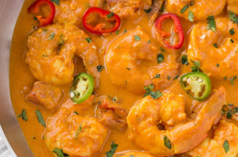 Indian Shrimp Curry Recipe | Skinnytaste • Furilia | Your daily fix in ...